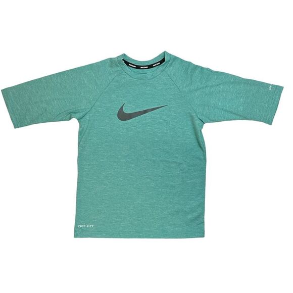 Nike | Swim | Nike Boys Swoosh It Dri Fit Upf 4 Half Sleeve Rash Guard ...